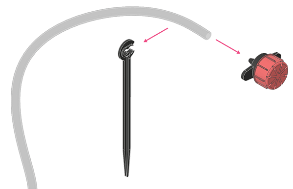 2 Plants Drip Irrigation Assembly - STEMpedia Education