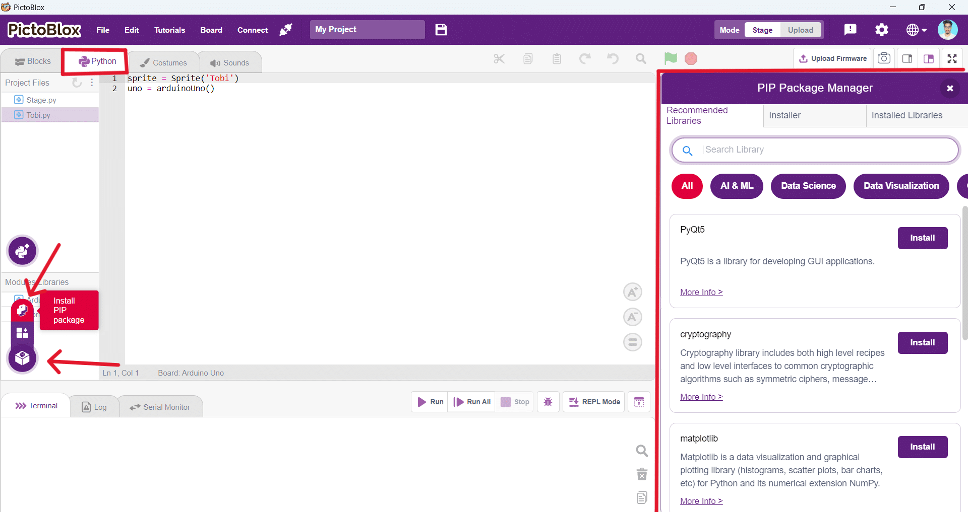 PictoBlox Python Troubleshooting - STEMpedia Education